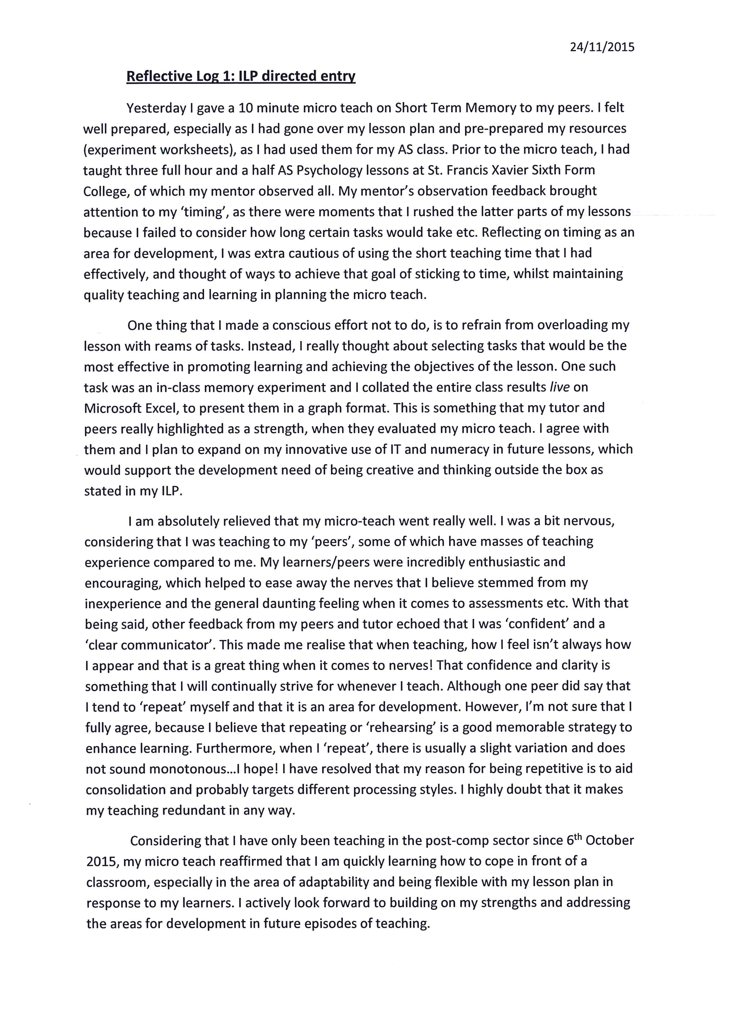 PGCE Portfolio – KANAYO