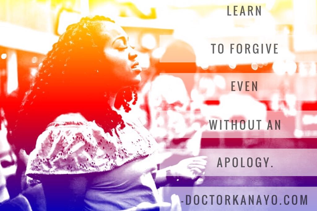 No apology – KANAYO